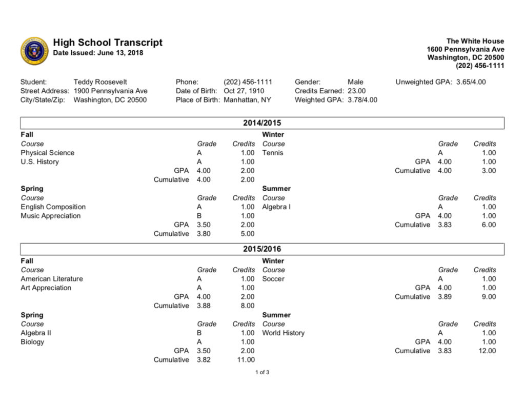 template01 - Transcript Maker