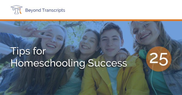 Tips For Homeschool Success - Transcript Maker